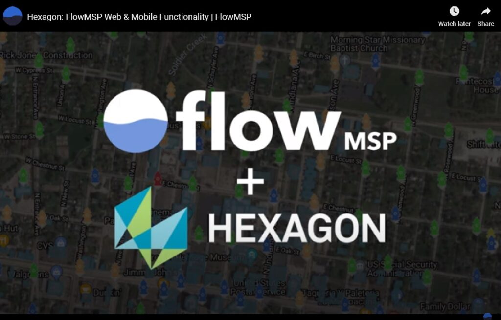 Hexagon FlowMSP screenshot - Hexagon Safety, Infrastructure & Geospatial blog